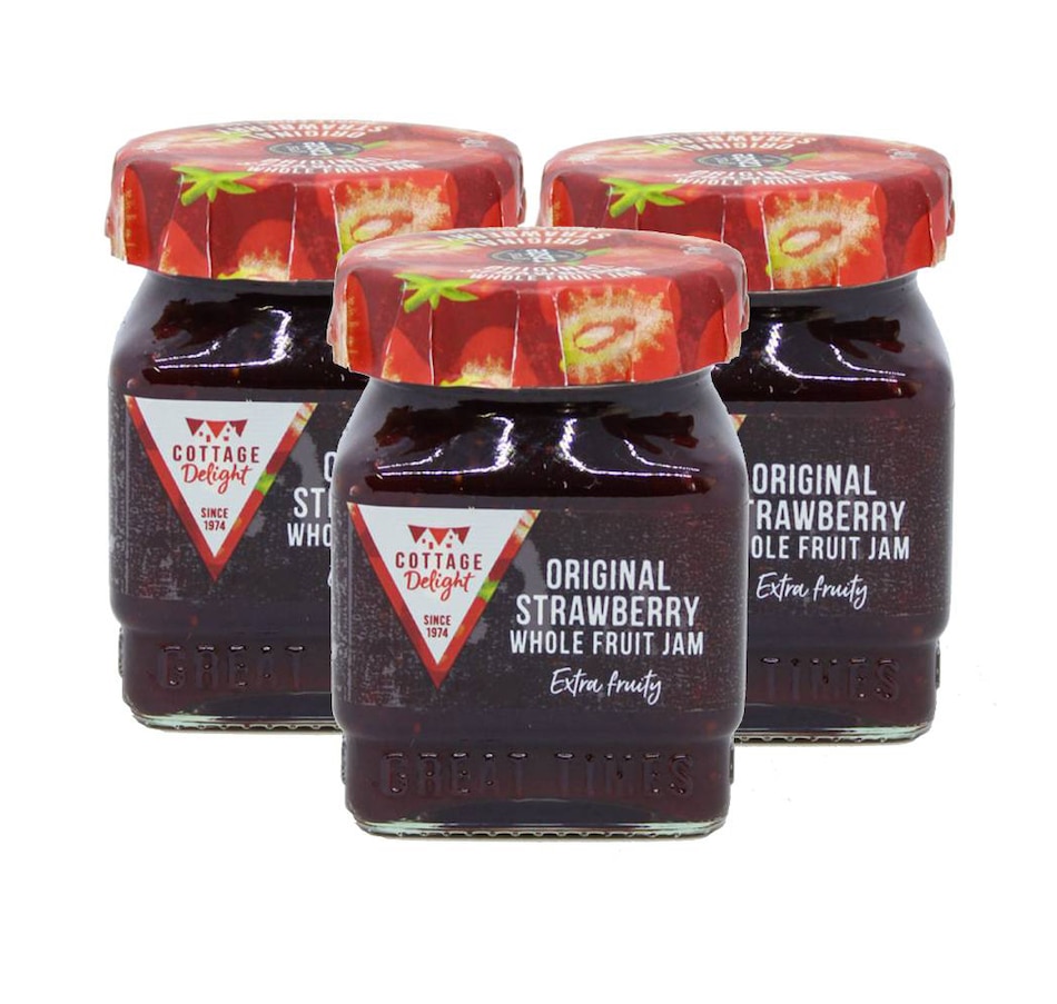 Cottage Delight Strawberry Whole Fruit Jam- 113g (3-pack) - TSC.ca