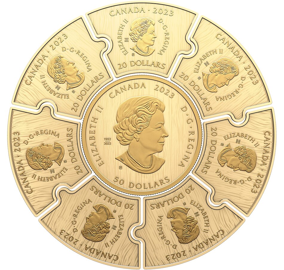 2023 Fine Silver Puzzle Coin Set: Celestial Circle plus Exclusive Free ...
