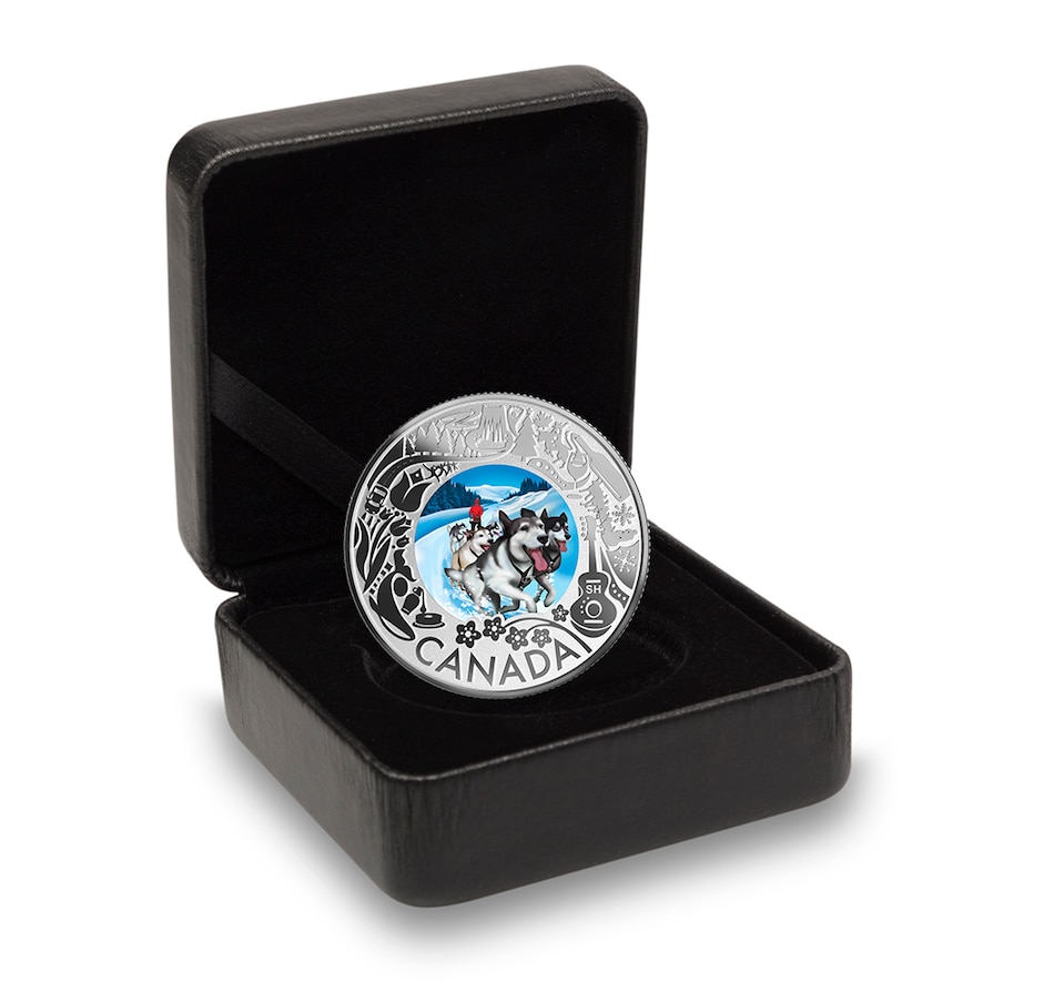 Toys & Hobbies - Coins - 2019 $3 Dog Sledding Pure Silver Coin - TSC.ca ...