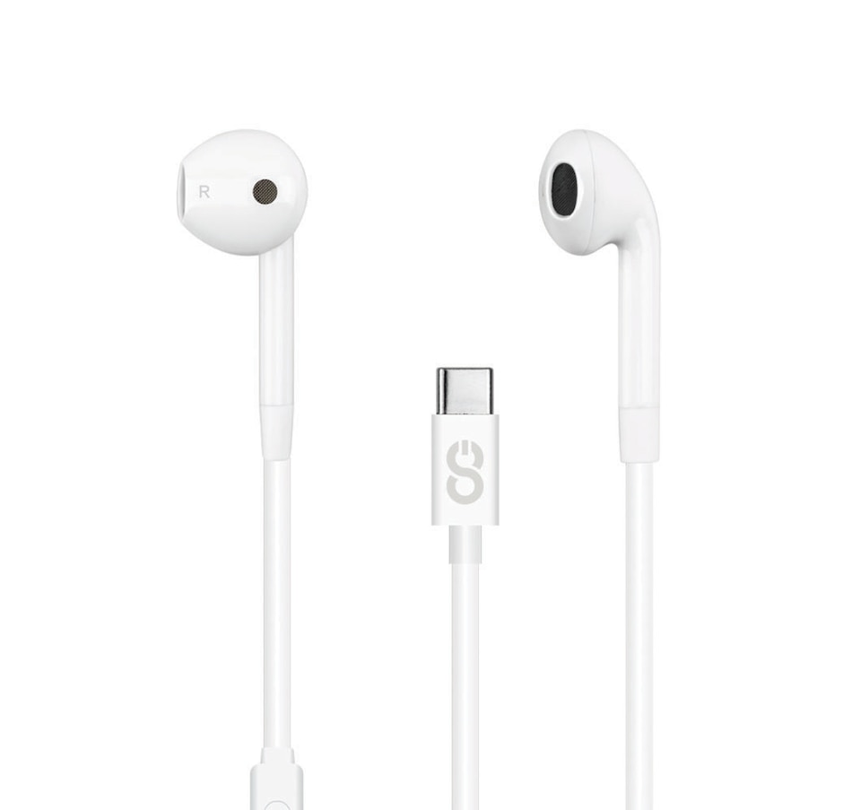 LOGiiX Classic USB-C In Ear Headphones - White - TSC.ca
