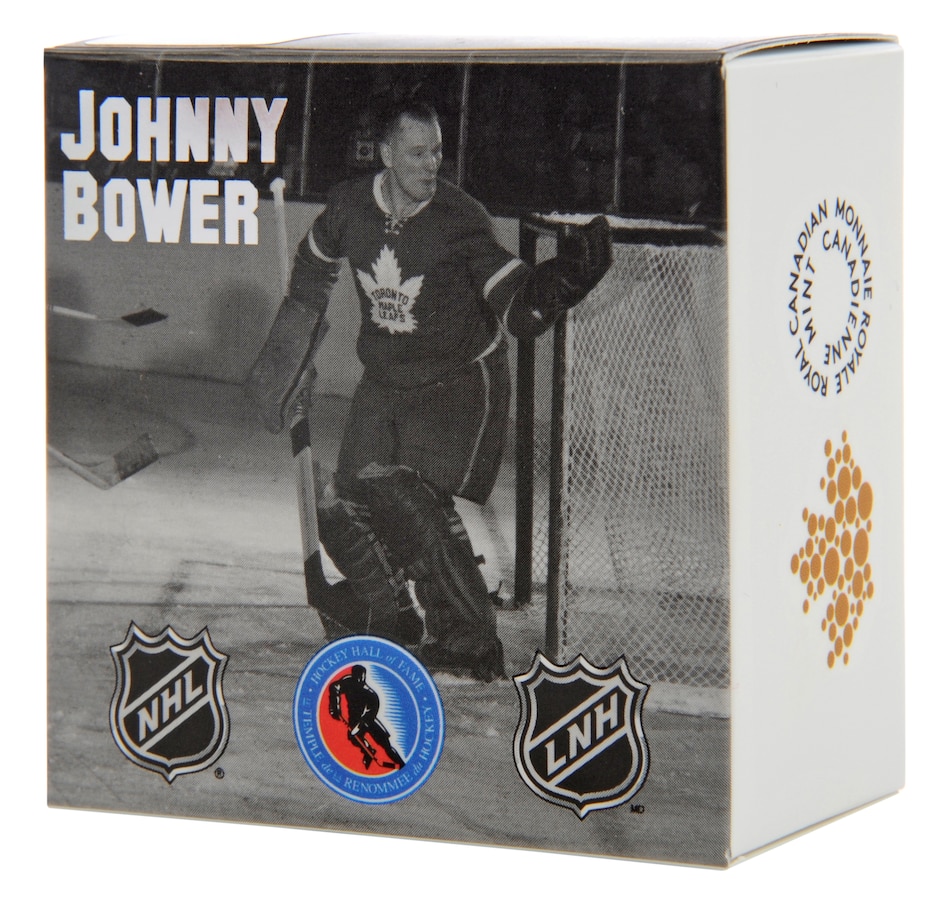 Tribute to a Legend: 2015 $10 Fine Silver Johnny Bower Coin - TSC.ca