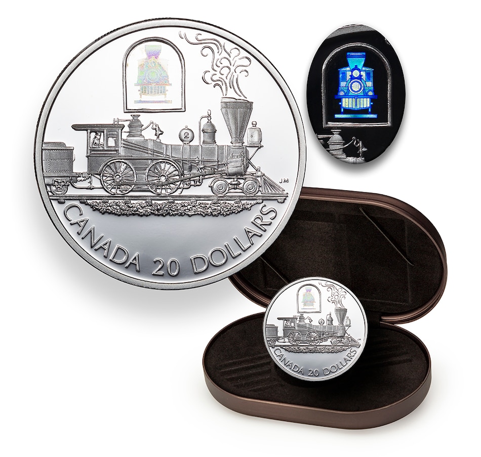 8-Piece $20 Transportation Themed Silver Coins (Sea, Rail, Land, and ...