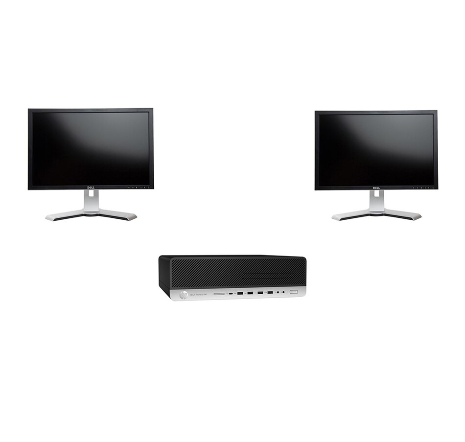 HP EliteDesk 800G3 SFF i5-6500 32GB 512GB SSD + 500GB HDD Windows 10 ...