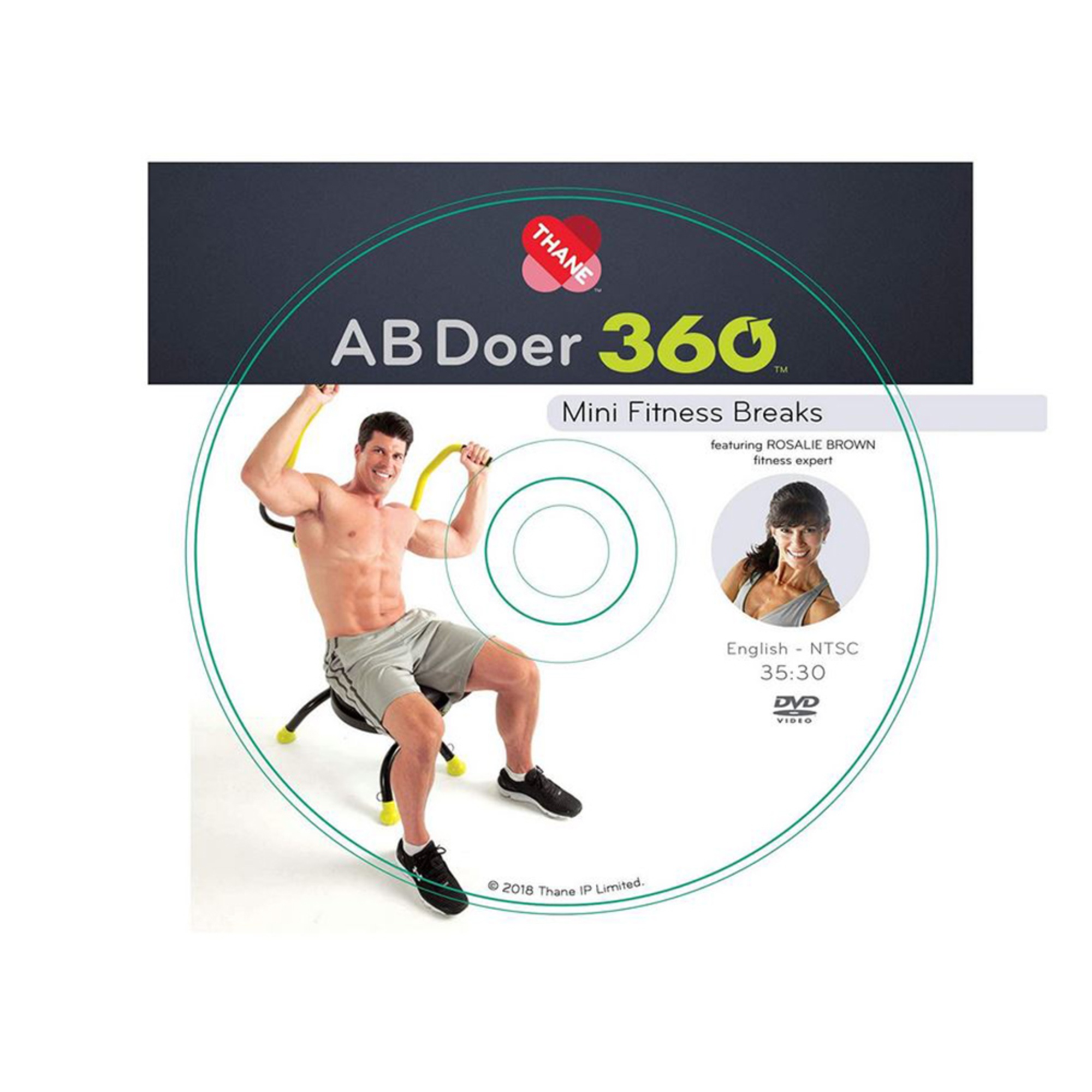 Ab Doer 360 Workout DVDs by Rosalie Brown (Set of 3) - TSC.ca