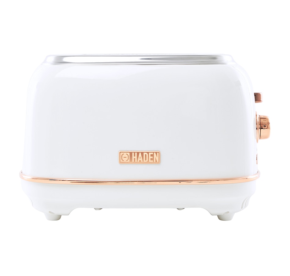 Haden Heritage 2-Slice Wide Slot Toaster (Ivory And Copper) - TSC.ca