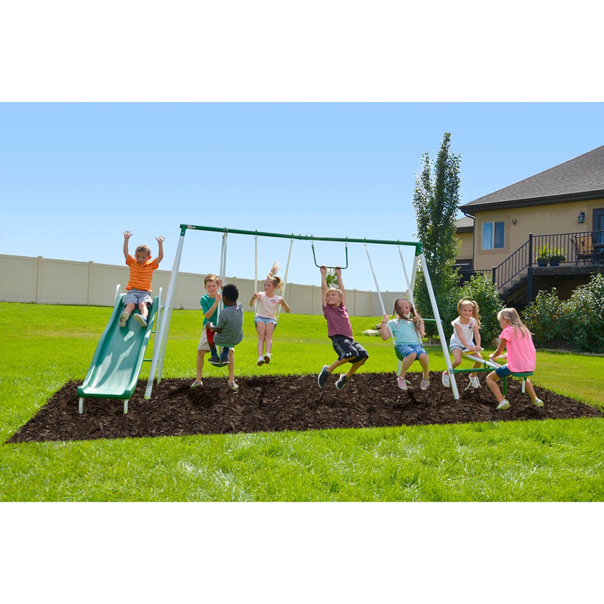 Sportspower Six-Station Metal Swing Set - TSC.ca