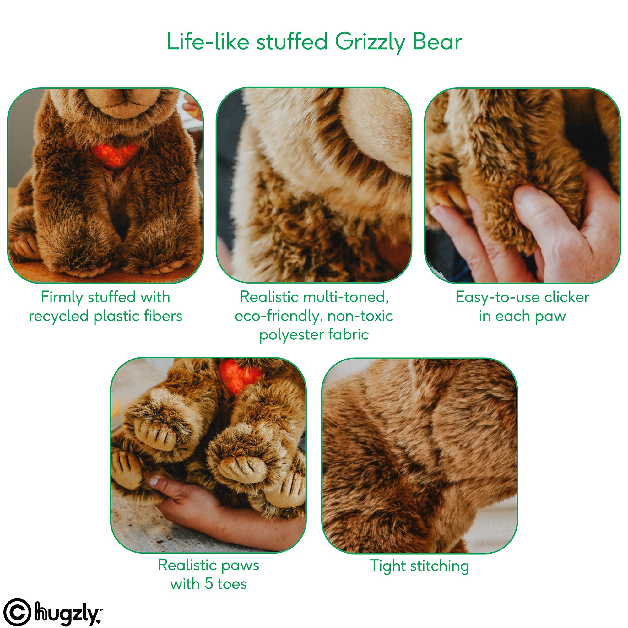 Hugzly Kodi the Grizzly Bear - TSC.ca