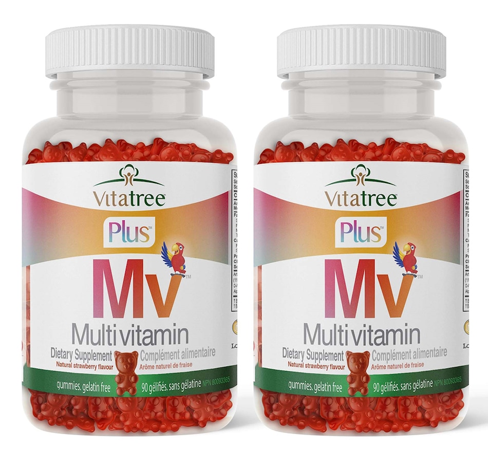 VitaTree Plus Multivitamin Gummies 2 Bottles - TSC.ca