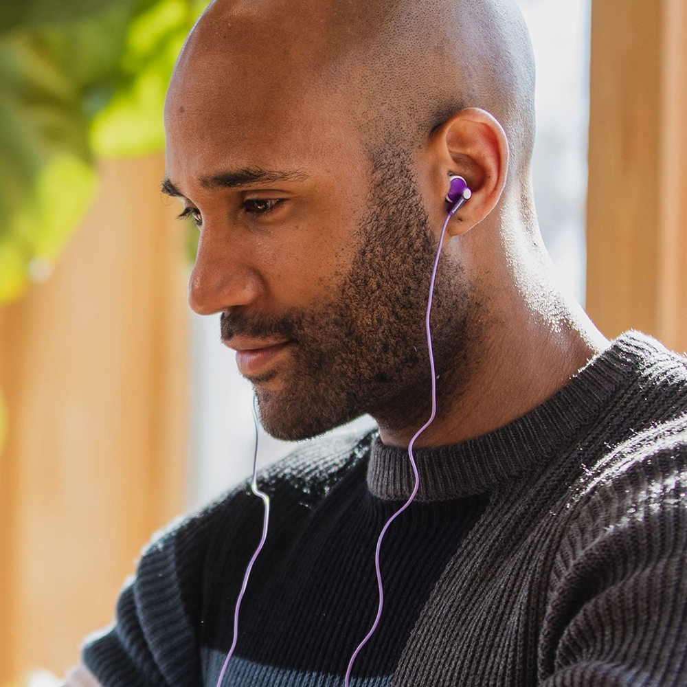 Panasonic In-Ear Headphones (RPHJE120V, violet) - TSC.ca
