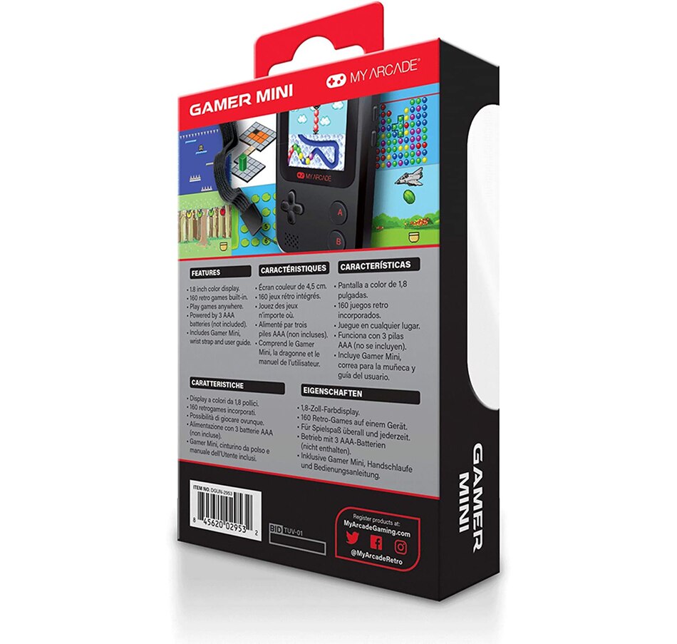 My Arcade Gamer Mini Portable with 160 Games - TSC.ca
