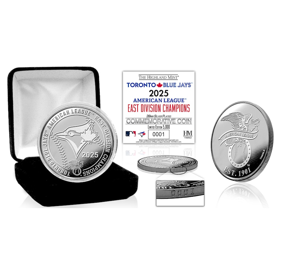 Toronto Blue Jays 2025 AL East Division Champions Silver Coin - TSC.ca