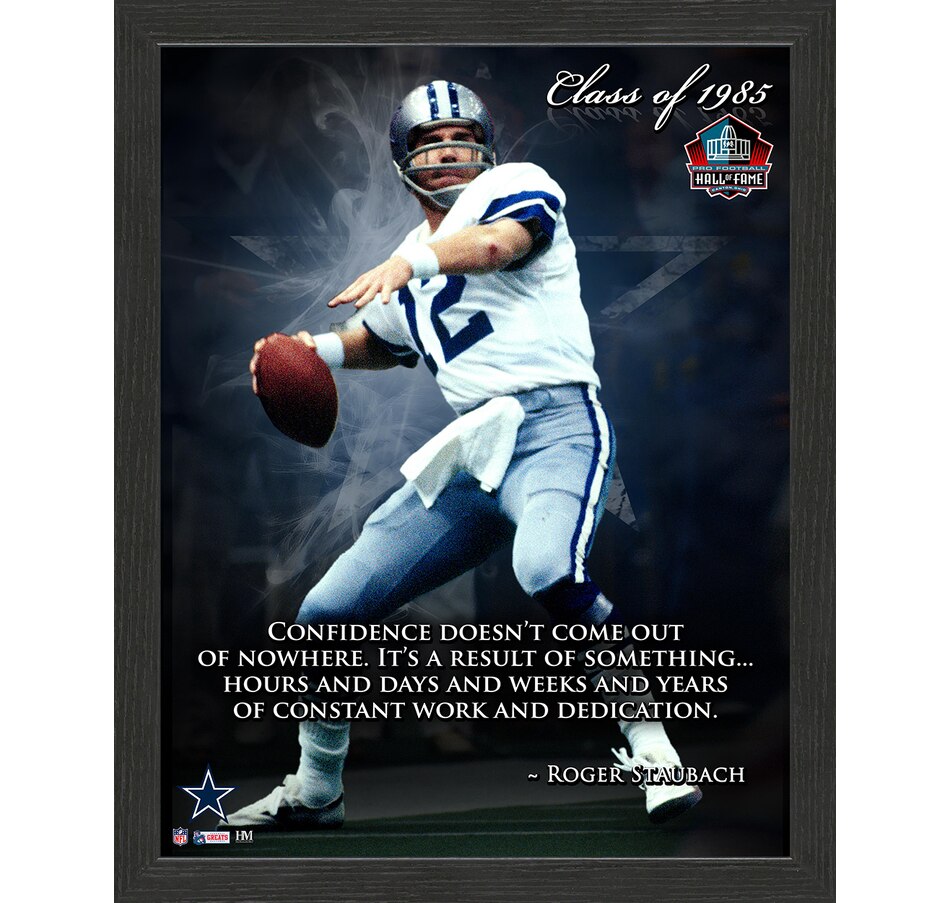 Roger Staubach Dallas Cowboys Inspiration Frame - TSC.ca