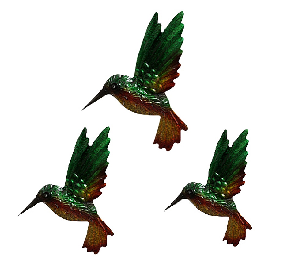 Koppers Home Hummingbird Wall Plaques (pack of 3) - TSC.ca
