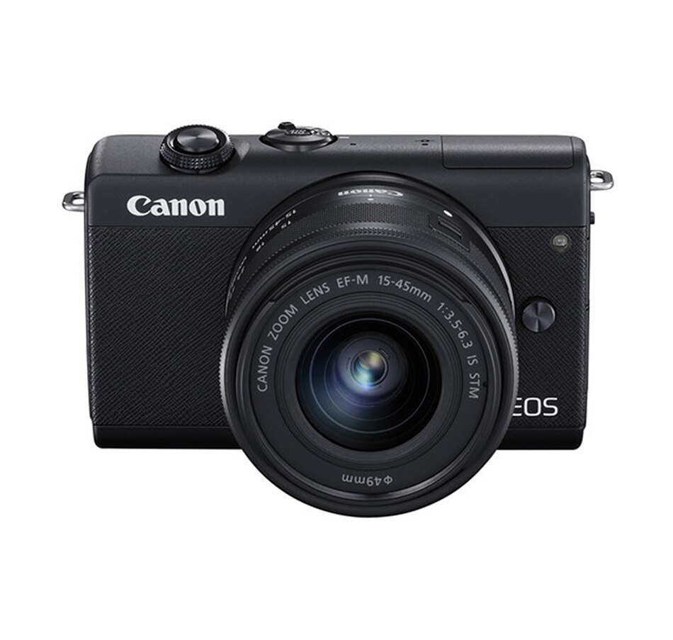 Canon EOS M200 Mirrorless Camera with 15-45mm Lens (Black) - TSC.ca