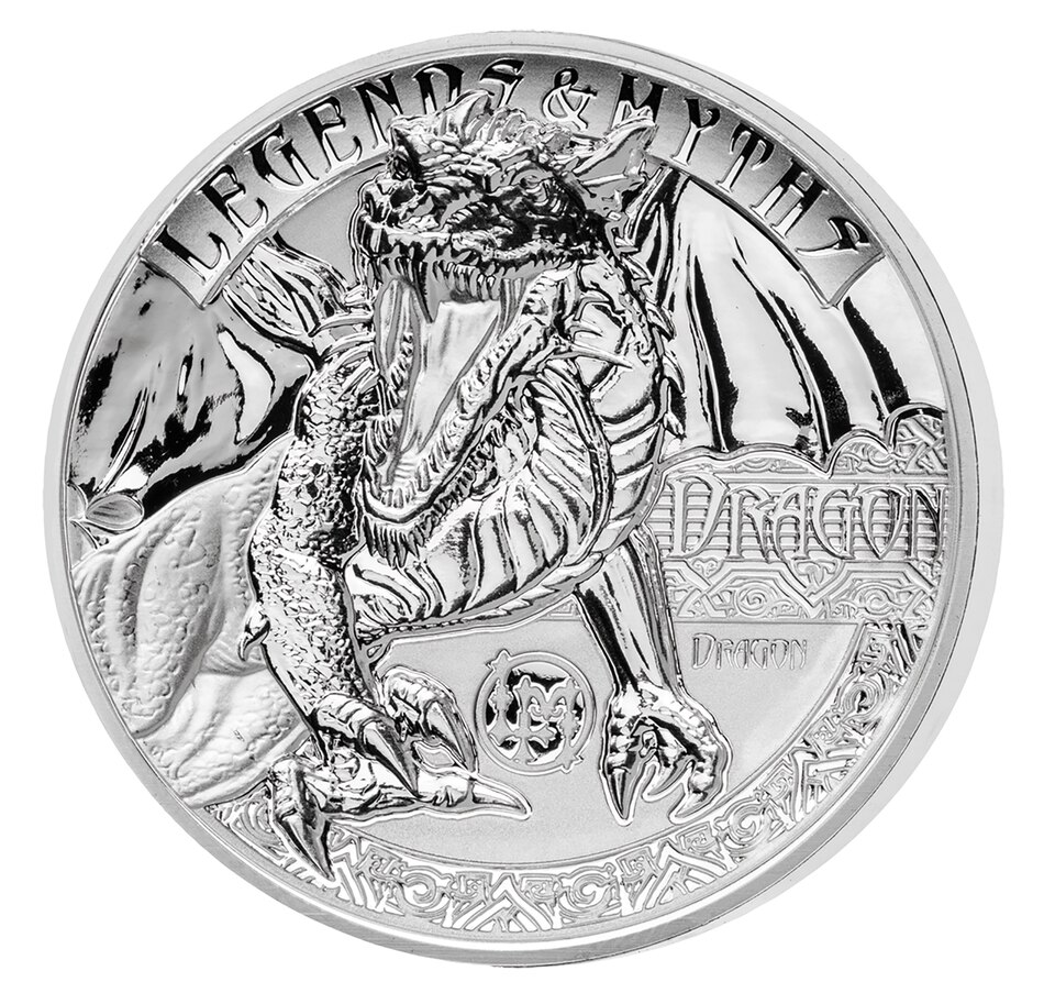 2018 $5 Legends and Myths Silver Coin – Dragon - TSC.ca