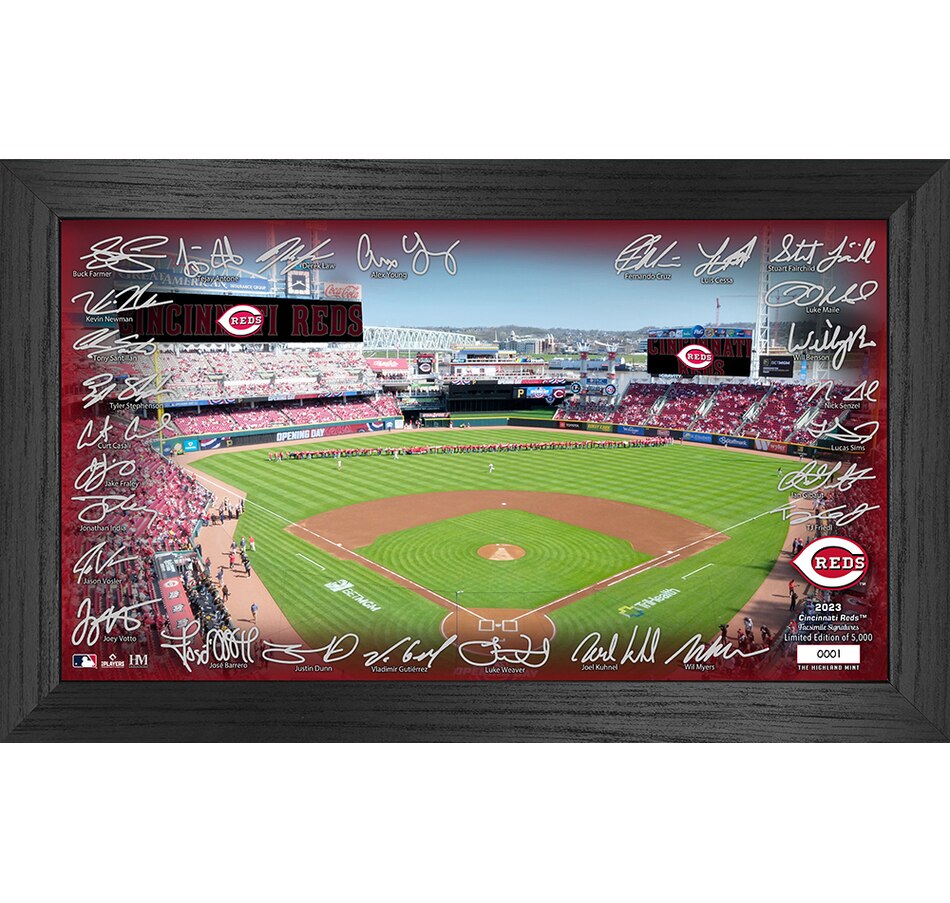 Sports - Sports Memorabilia - Prints & Frames - Cincinnati Reds 2023 ...