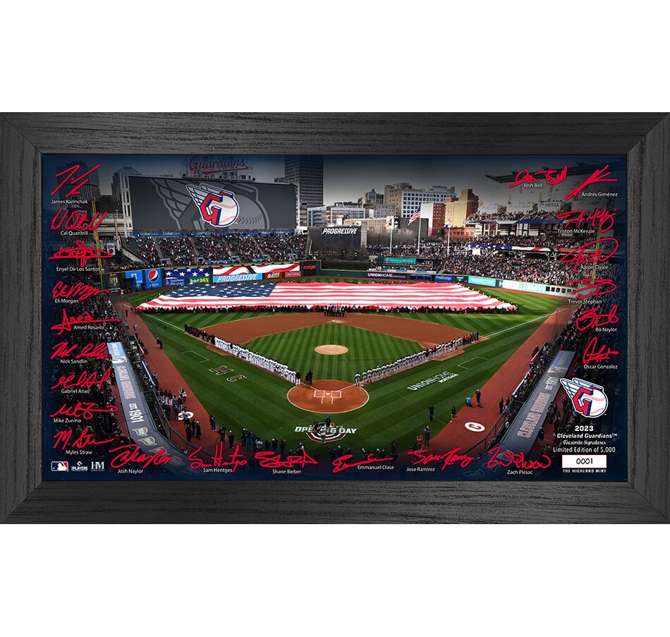 Sports - Sports Memorabilia - Prints & Frames - Cleveland Guardians ...