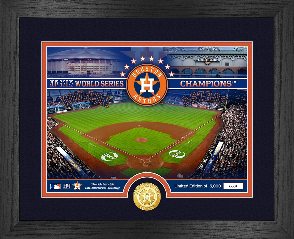 Houston Astros Bronze Coin Photo Mint - TSC.ca