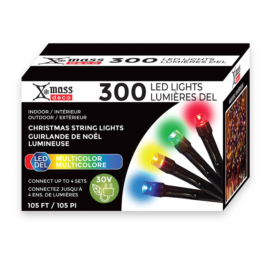 Xmass Deco 300 String LED Lights - TSC.ca