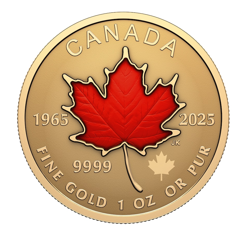 1965–2025 Pure Gold Fractional Set 60th Anniversary of the Canadian ...