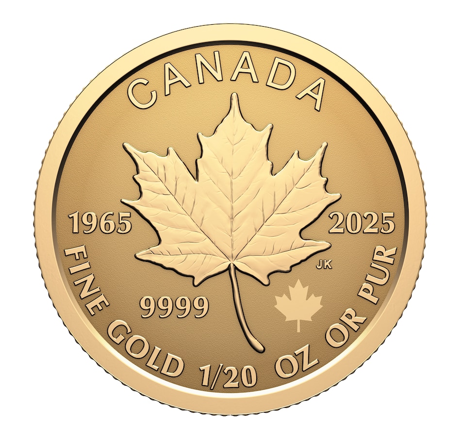 1965–2025 Pure Gold Fractional Set 60th Anniversary of the Canadian ...