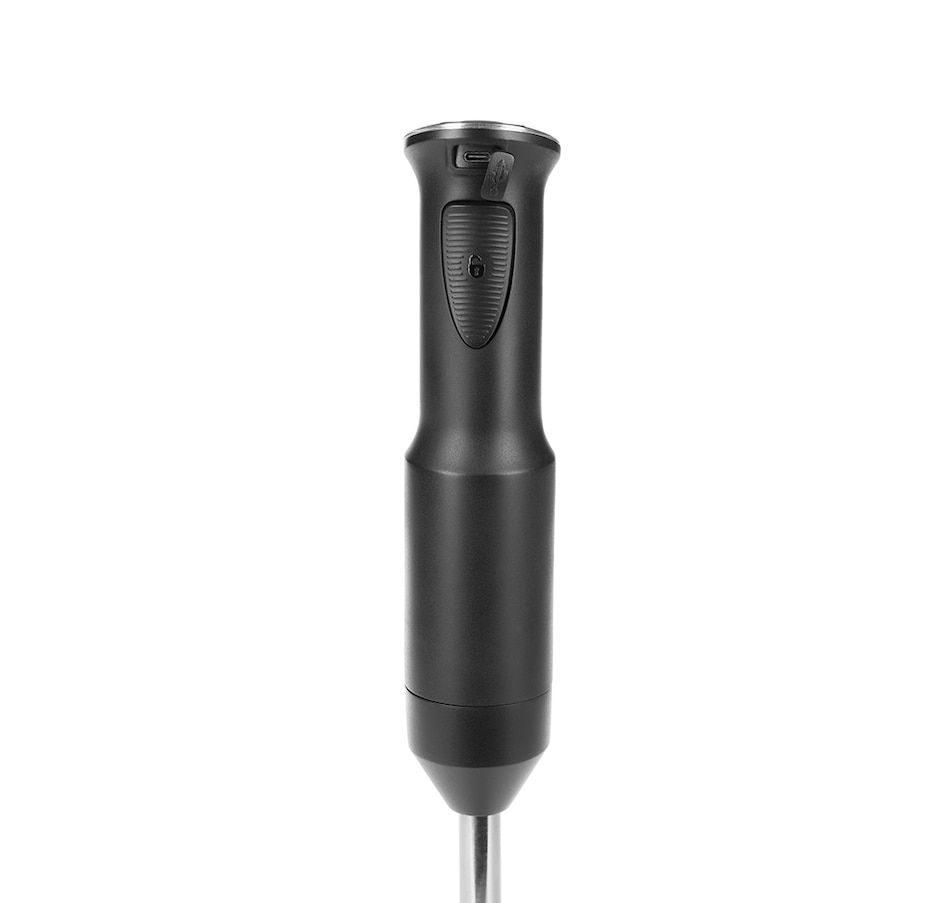 Chefman Rechargeable Hand Blender with Blade Guard and Pot Protector ...