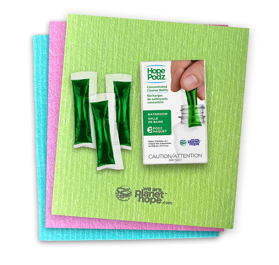 HopePodz 3 Bathroom Podz and HopeTowelz (3-Pack) - TSC.ca