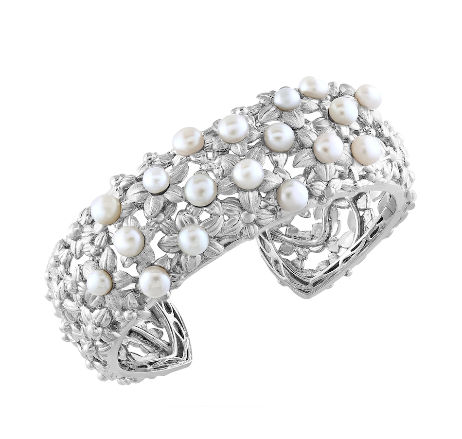 EFFY Sterling Silver Freshwater Pearl Bangle - TSC.ca