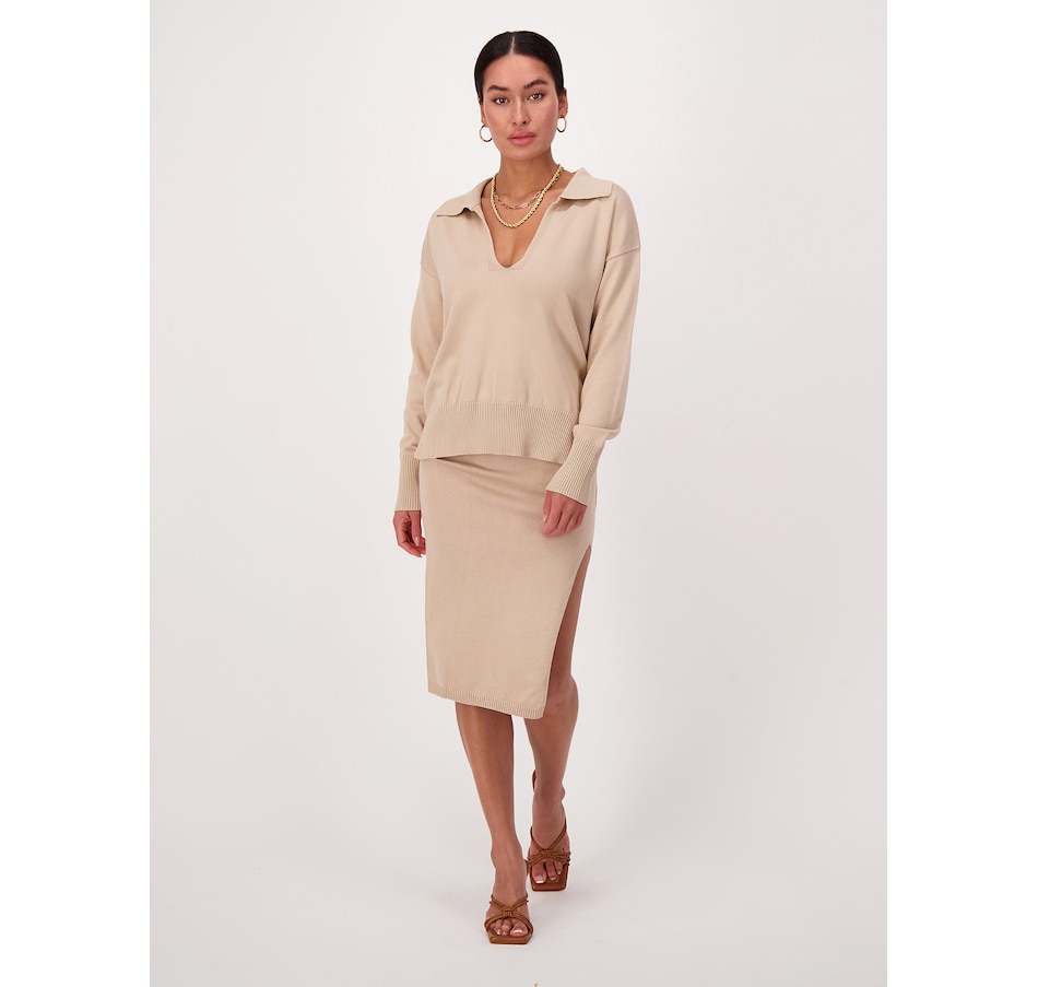 Amanda Maria Polo Sweater Top - TSC.ca