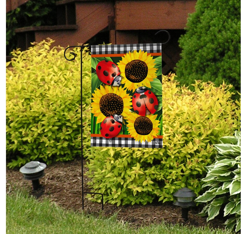 Briarwood Lane Decorative Garden Flag Ladybugs and Sunflowers - TSC.ca