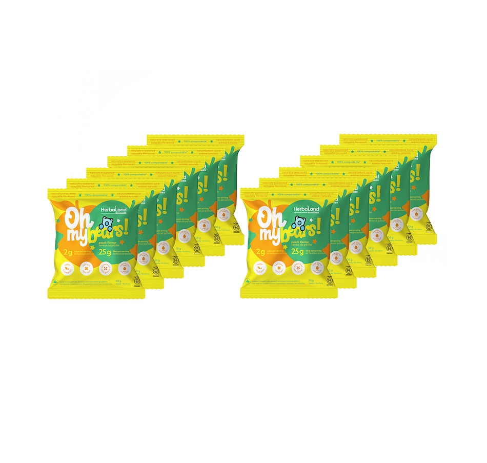 Herbaland Oh My! Bears Peach 12-Count - TSC.ca - Online Shopping for ...