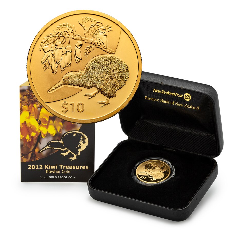 Coins - World Coins - 2012 Kiwi Treasures Gold Proof Coin - TSC.ca - Online Shopping for Canadians