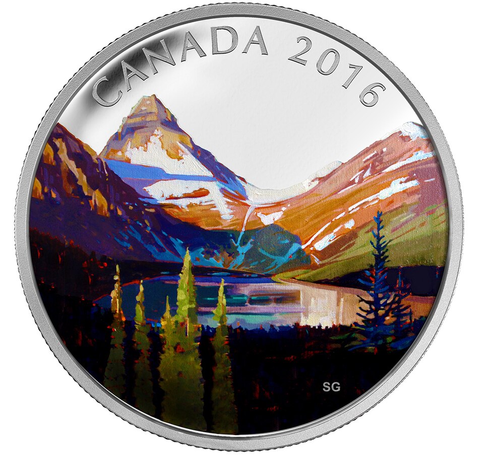 2016 $20 Canadian Landscape Series: The Lake Fine Silver Coin - TSC.ca