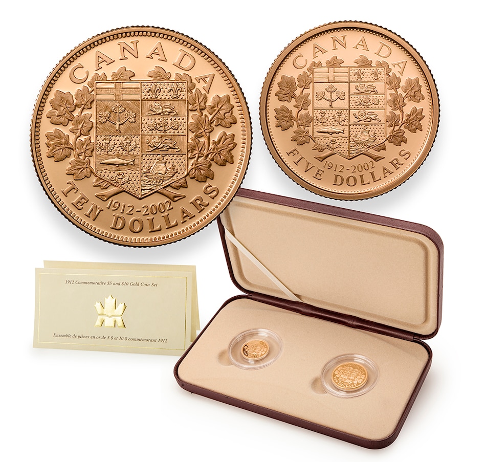 1912 $5 and $10 Gold Commemorative Set - TSC.ca