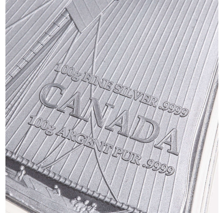 Coins - Canadian Mint Products - Real Shape Iconic Canada 100 Grams ...