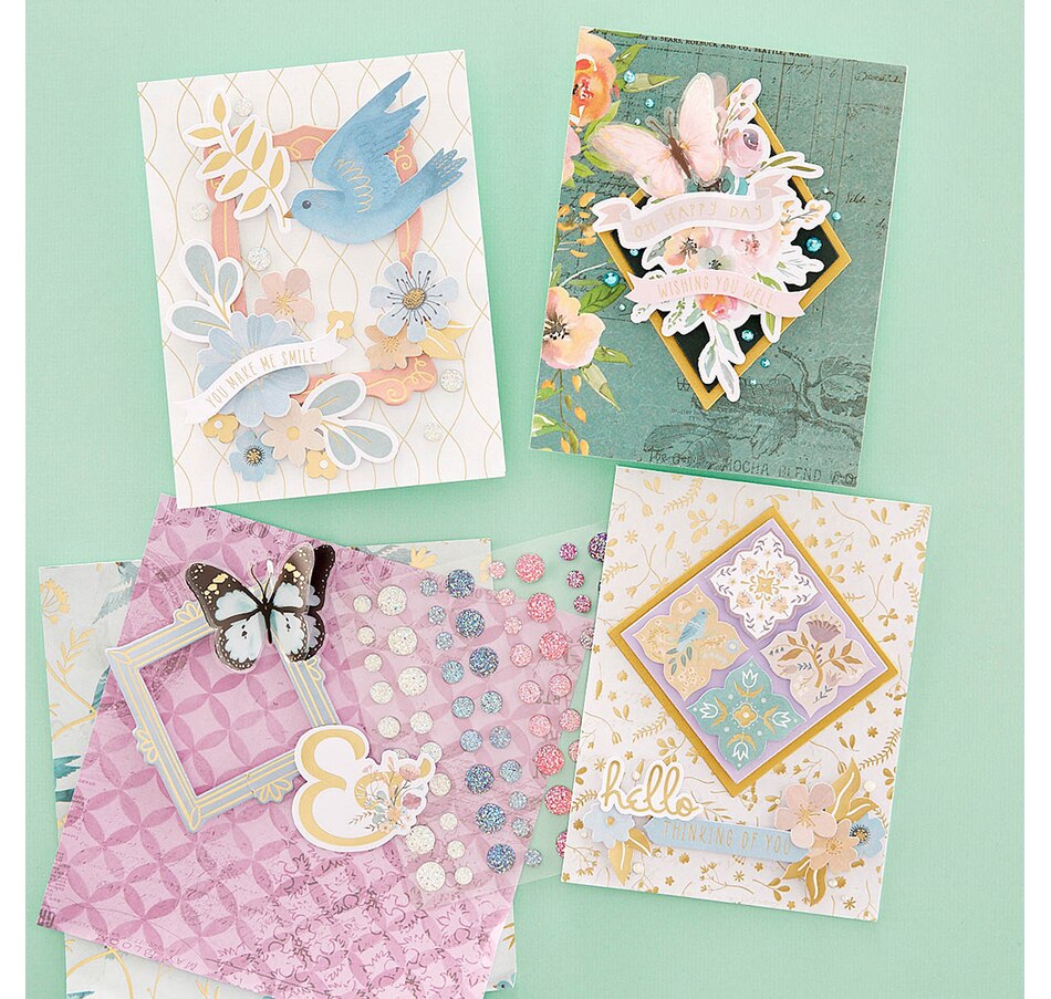 Home & Garden - Arts & Crafts - Cardmaking Supplies - Floral Friendship ...