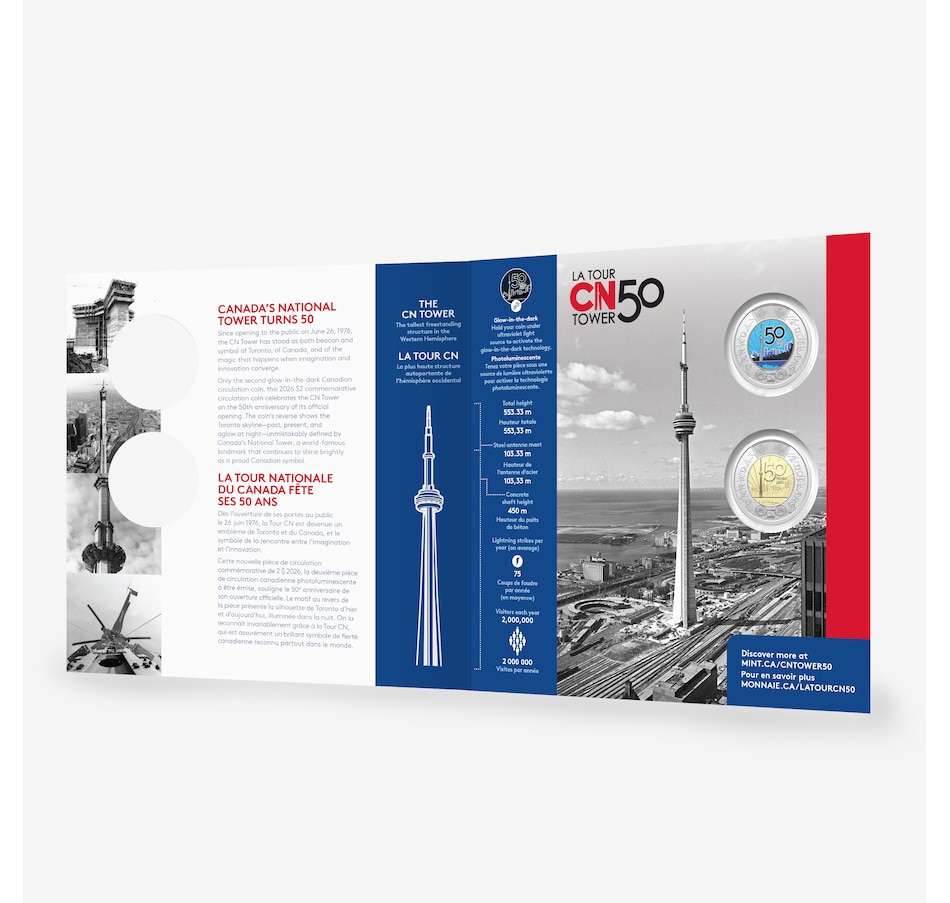2026 $2 CN Tower Keepsake Set - TSC.ca