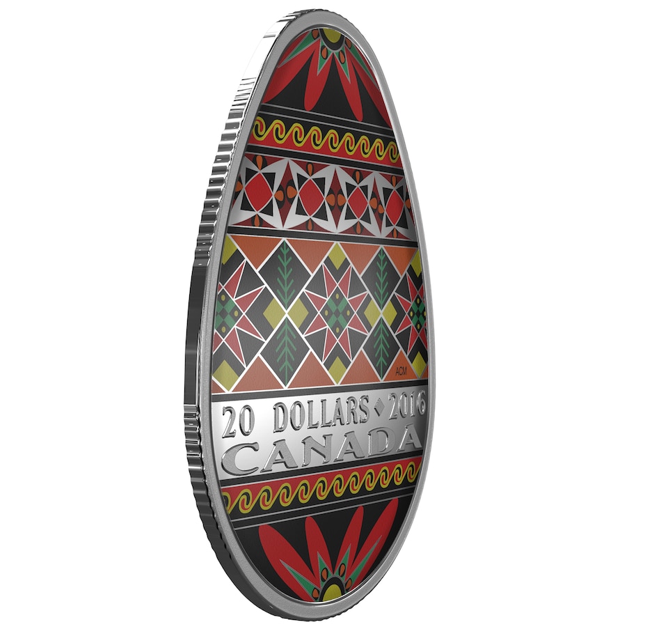 2016 $20 Proof Fine Silver Coin “Coloured Easter Egg” - TSC.ca