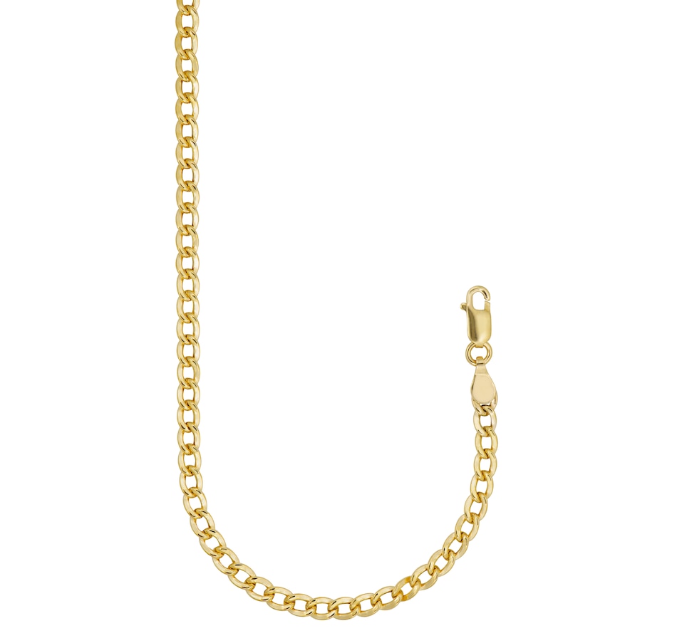 TruGold 10K Yellow Gold Single Curb Chain - TSC.ca