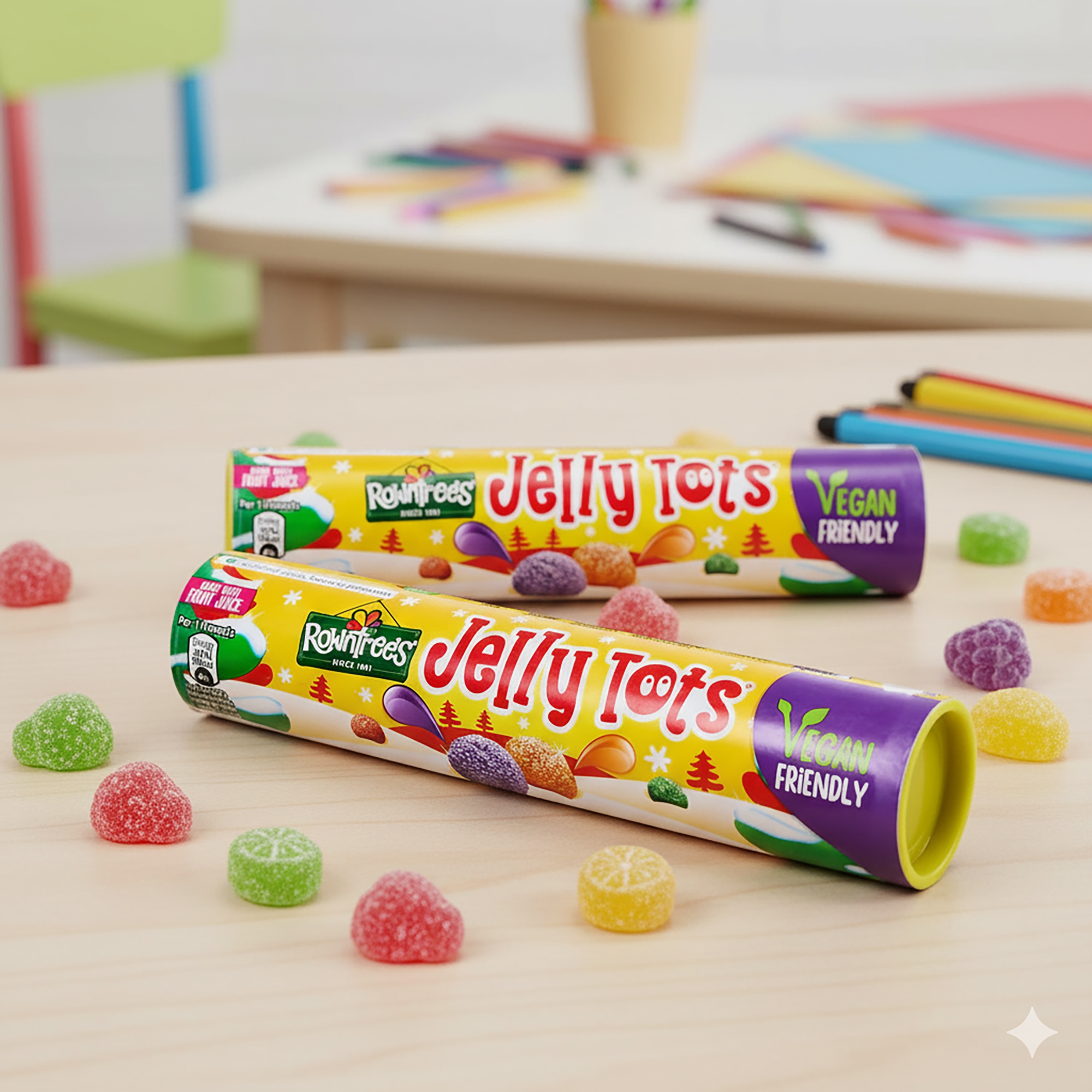 Rowntree's Jelly Tots Giant Tube (115 g, 2-pack) - TSC.ca