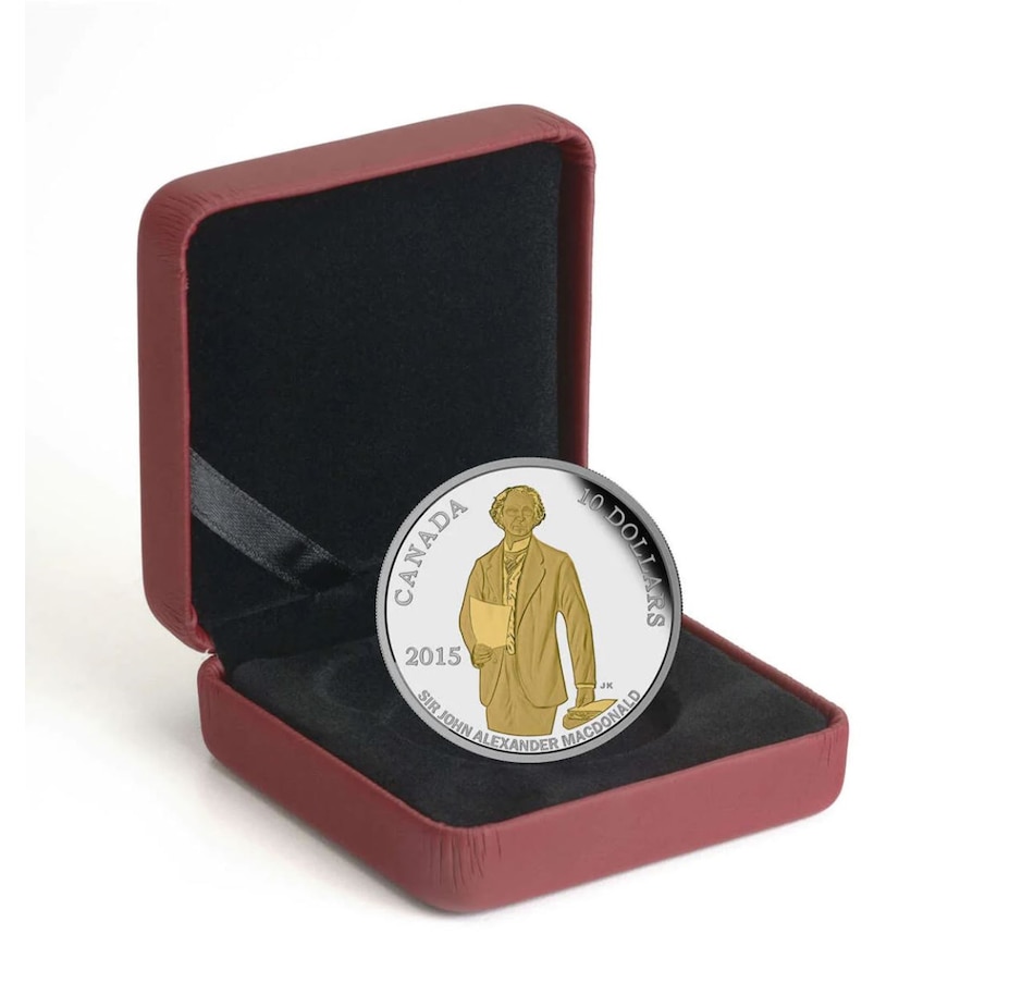 2015 $10 Pure Silver Coin - 200th Anniversary of the Birth of Sir John ...