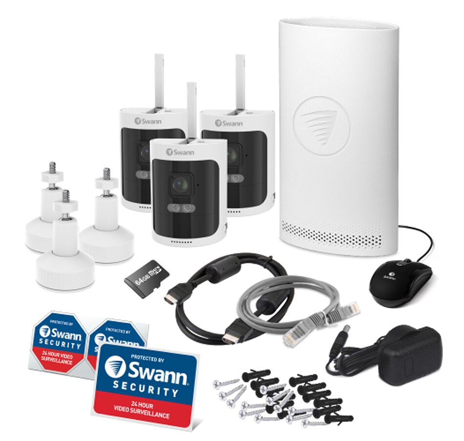 Home & Garden - Home & Garden - Connected Home - Swann AllSecure600 8-channel 2K HD Wire-Free ...