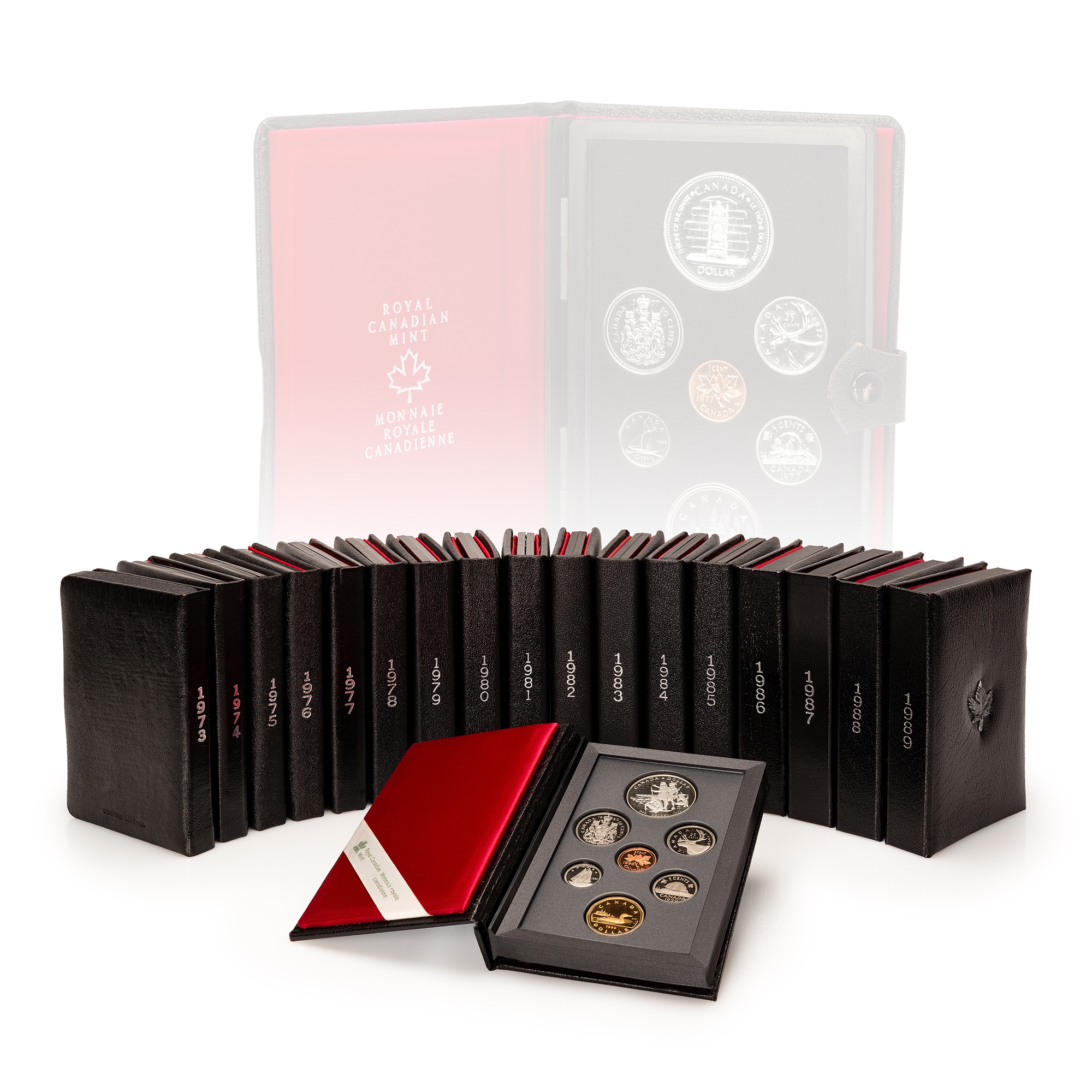 Silver Dollar Prestige Proof Sets 1973–1990, Canada's First 18 Dates of ...