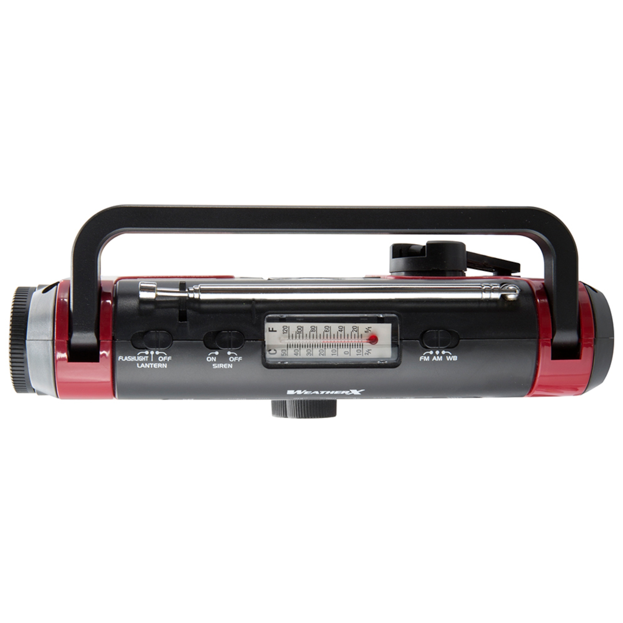 WeatherX Weather Band AM/FM Radio with Flashlight, Lantern and Phone ...