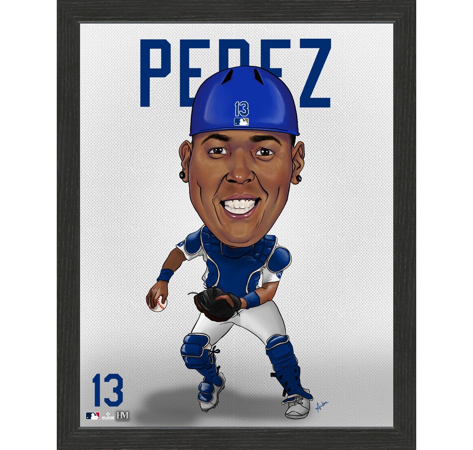 Sports - Sports Memorabilia - Prints & Frames - Salvador Perez Royals ...