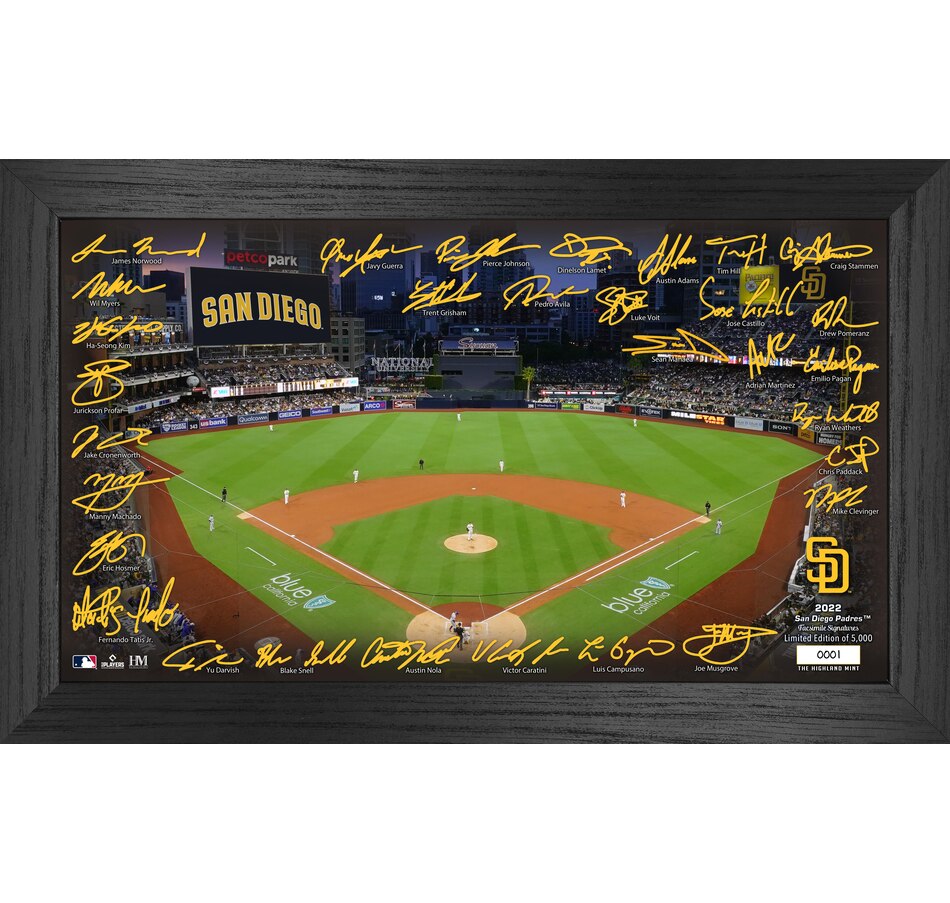 San Diego Padres 2022 Signature Field Photo Frame - TSC.ca