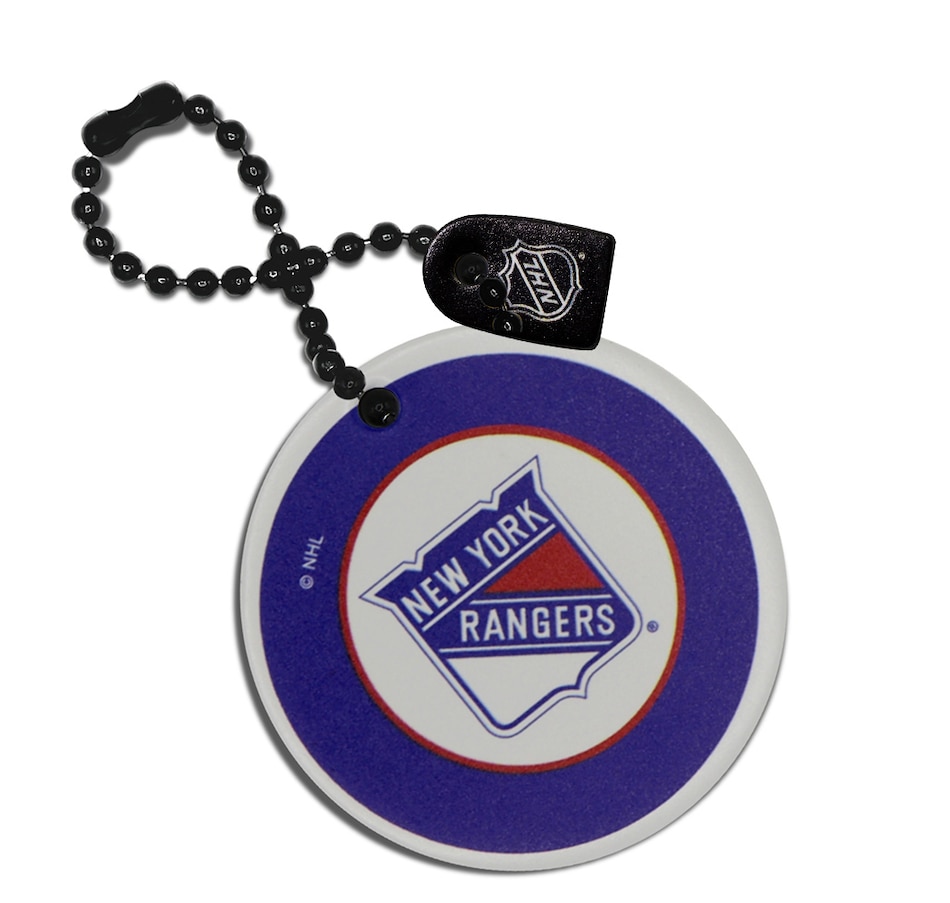 New York Rangers Leather Round Bag Tag - TSC.ca