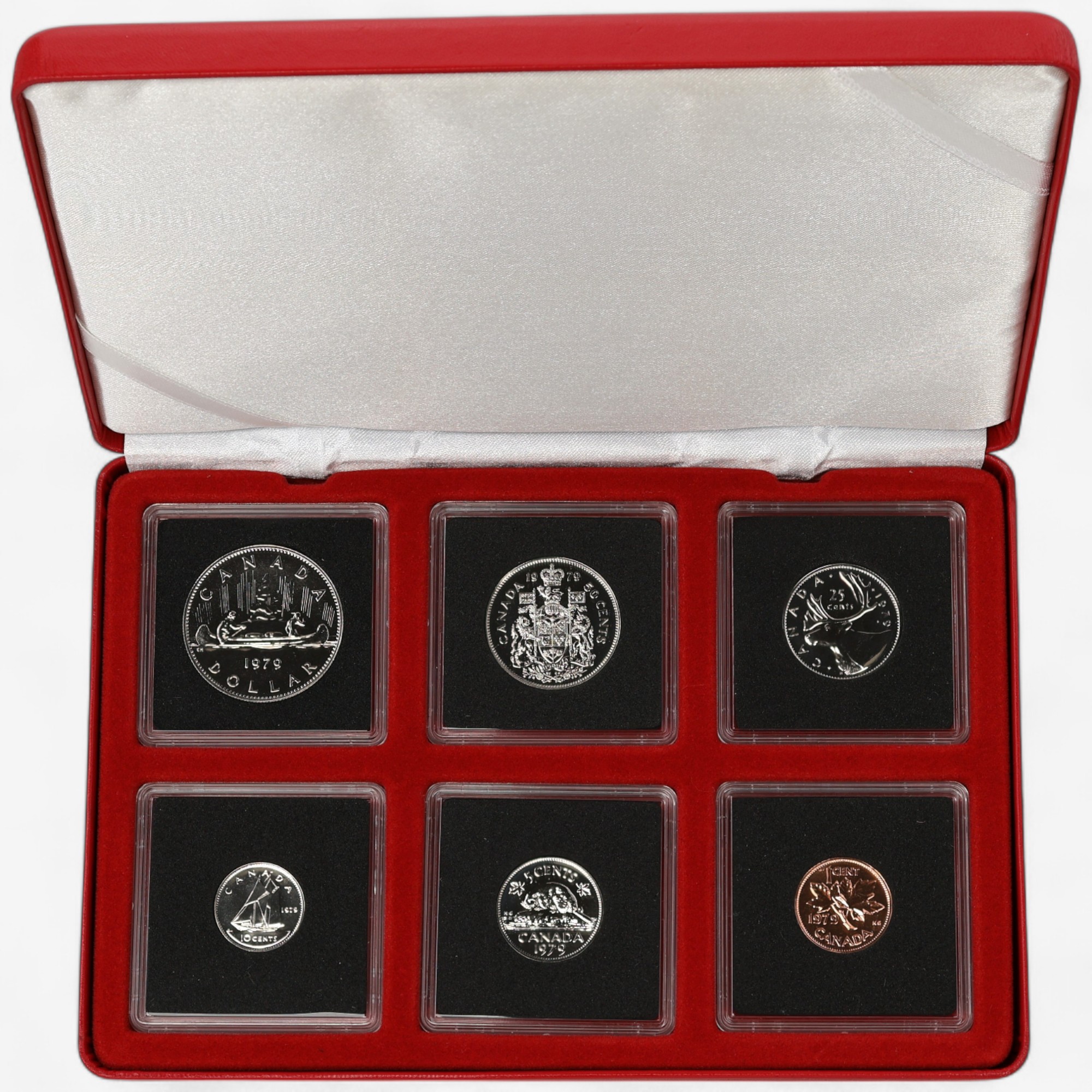 1979 Six-Coin Proof Set in Custom Case - TSC.ca