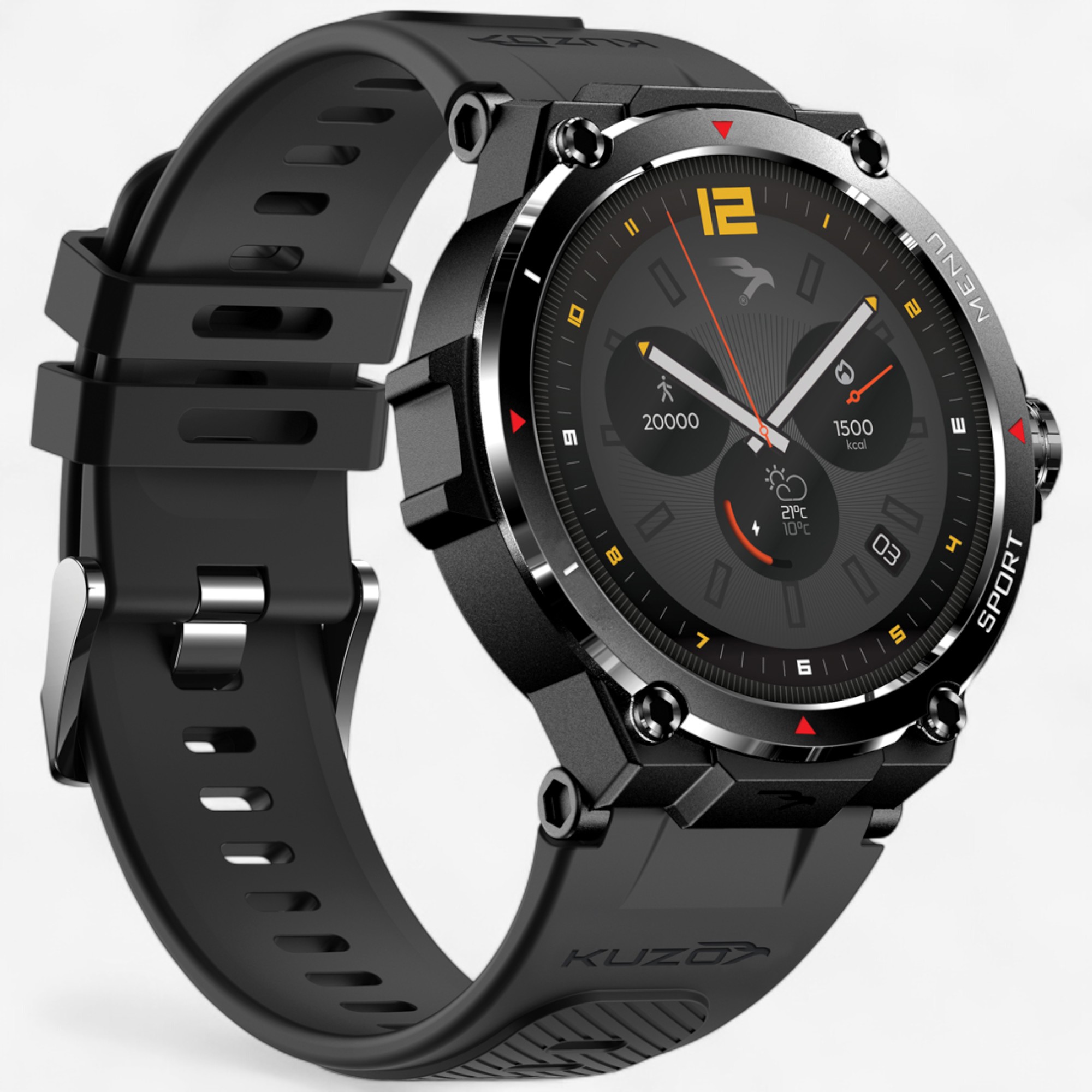 Veho Kuzo II F2-S Sports Smartwatch with GPS - TSC.ca