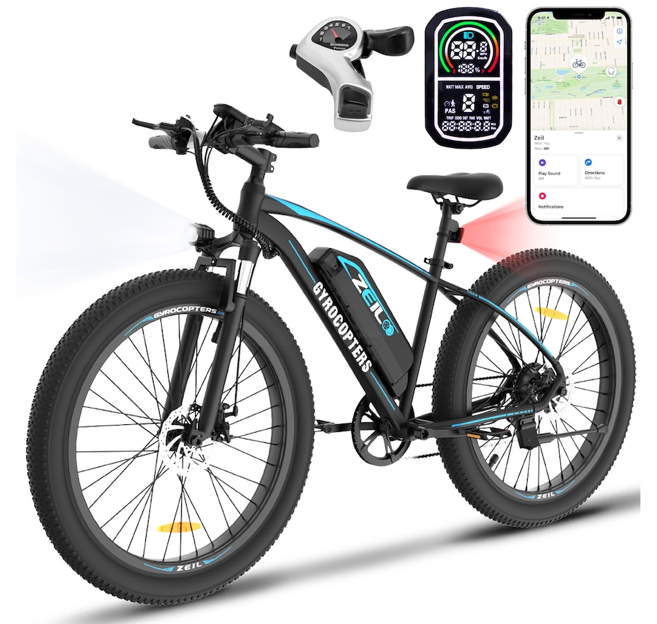 Gyrocopters Zeil Mountain E-Bike - TSC.ca